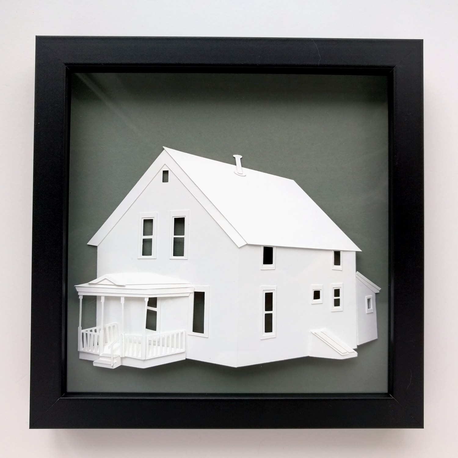 Paper House Portraits: A Story of Beginning - yeiou paper objects