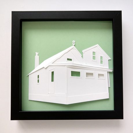 Paper House Portraits: A Story of Beginning - yeiou paper objects