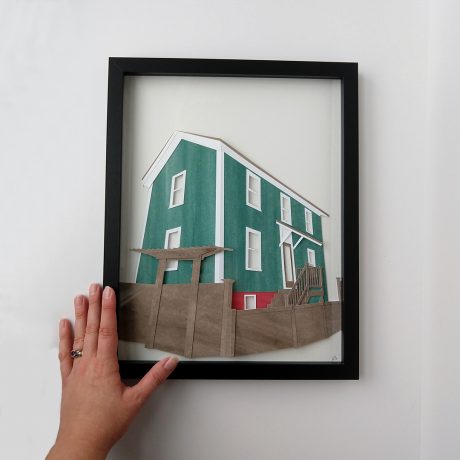 Paper House Portraits: A Story of Beginning - yeiou paper objects