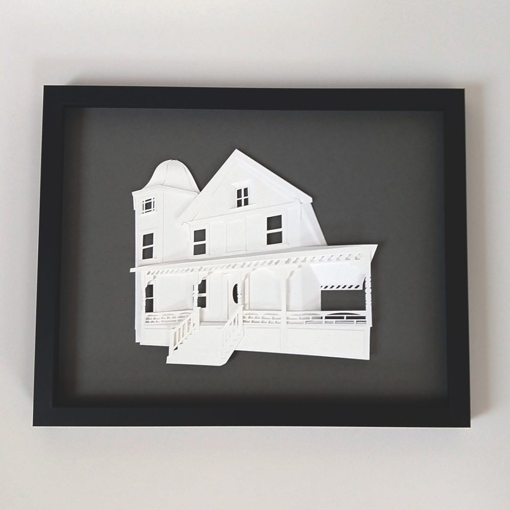 Paper House Portraits: A Story of Beginning - yeiou paper objects