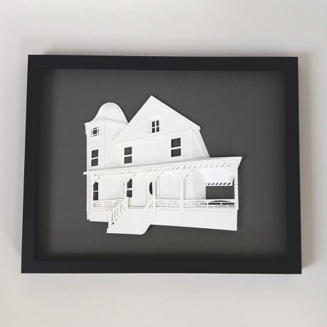 Paper House Portraits: A Story of Beginning - yeiou paper objects