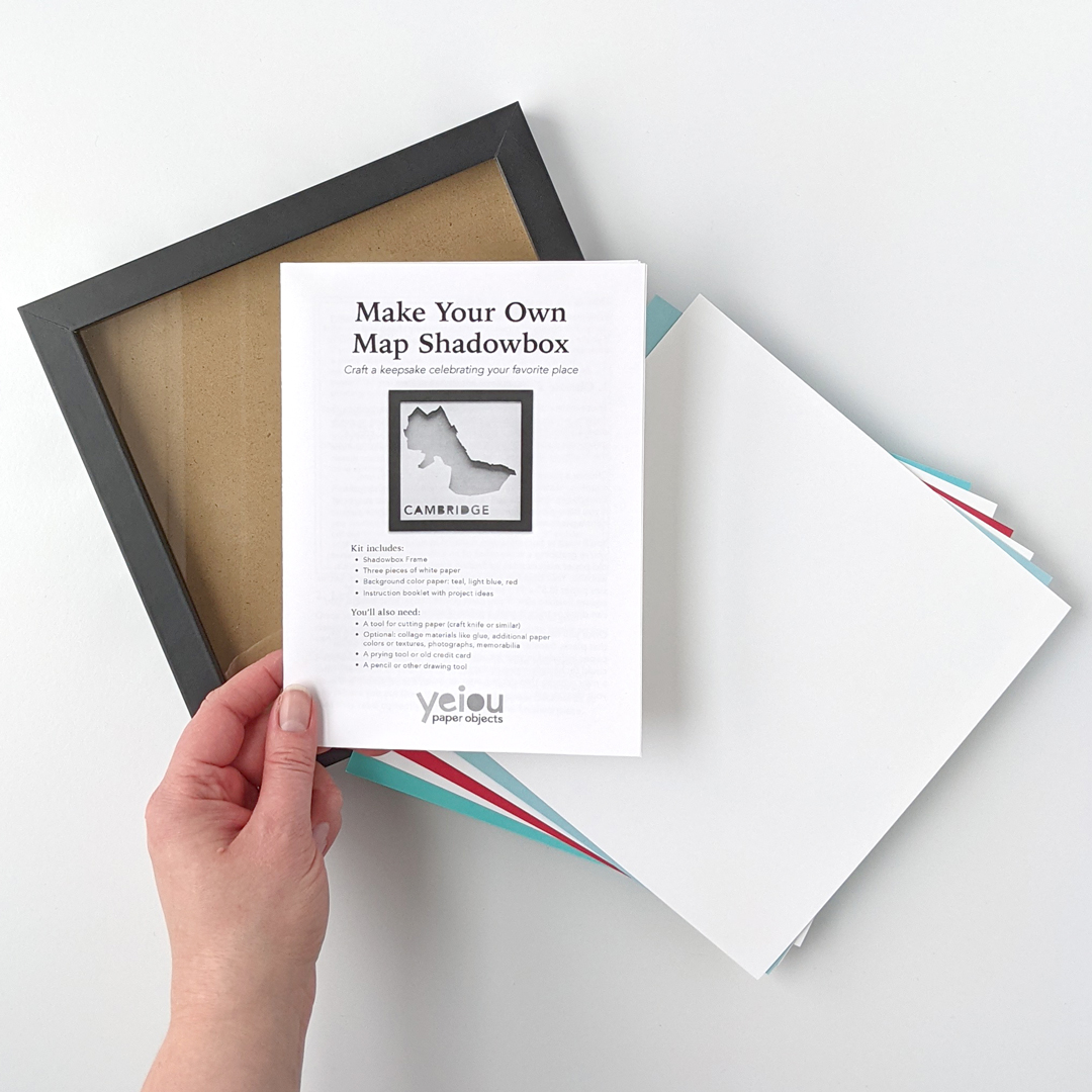 Make Your Own Paper Place Kit - yeiou paper objects